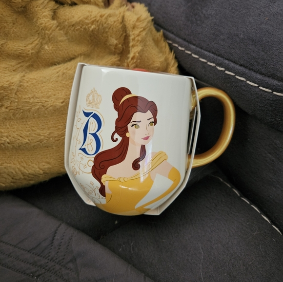 Disney | Dining | 224 Disney Parks Belle Mug And Rose Tea Infuser Set ...